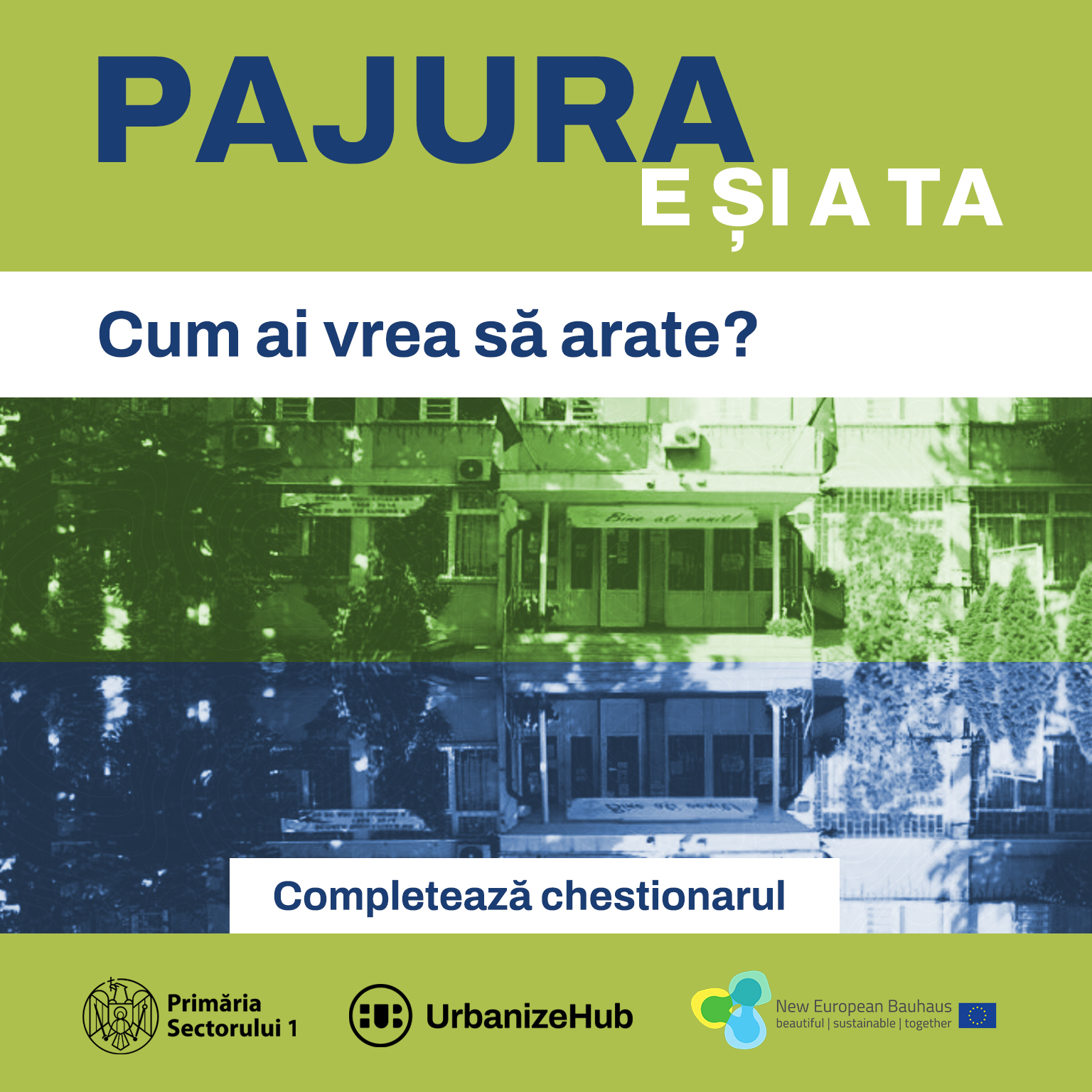 Invităm comunitatea să se implice în două proiecte esențiale pentru ...