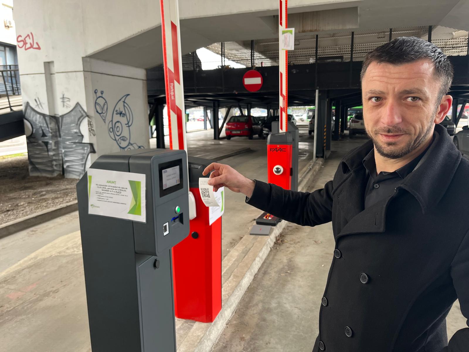 Parcarea de sub Pasajul Basarab intră în regim public, cu barieră ...